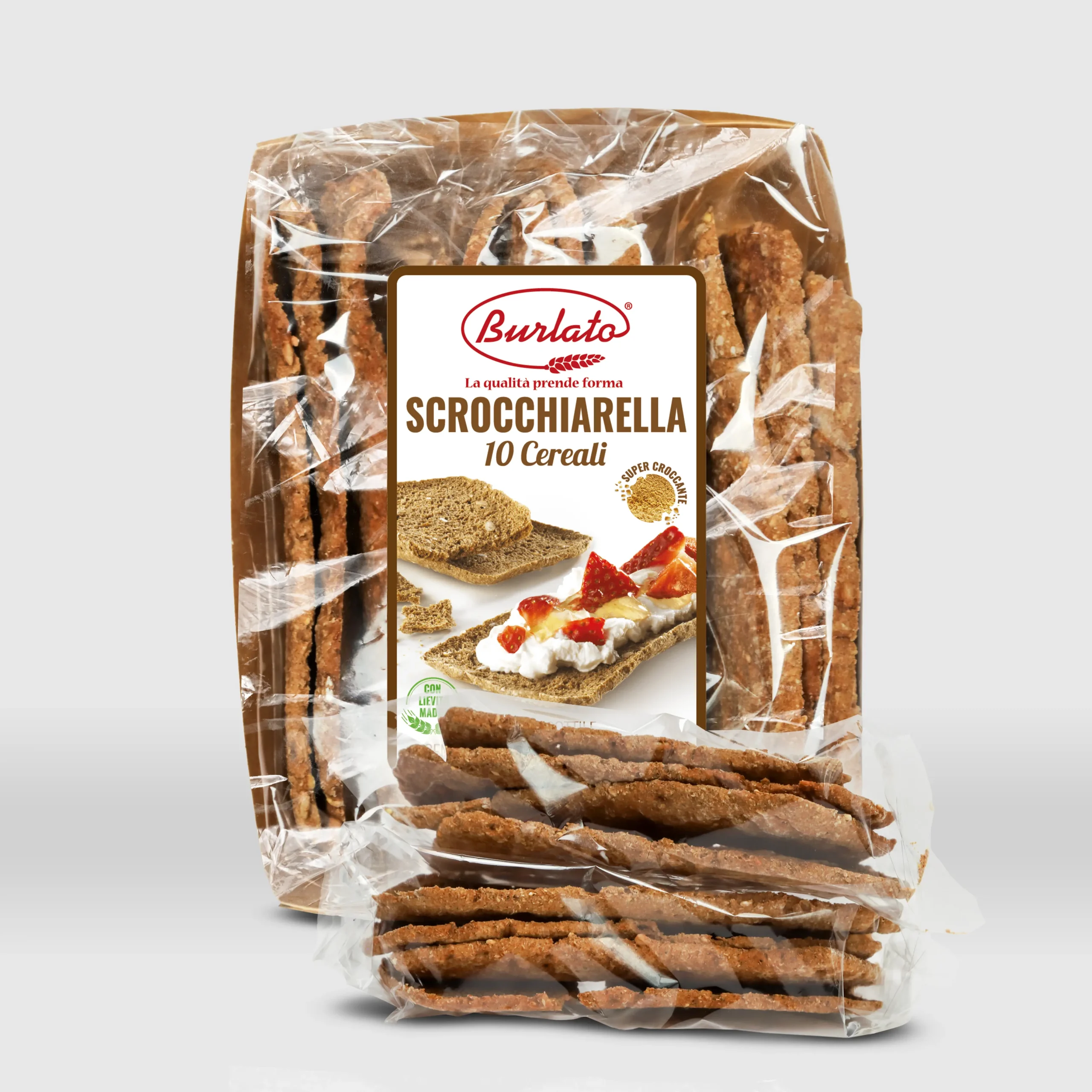 Scrocchiarella 10 cereali - 260g - Burlato